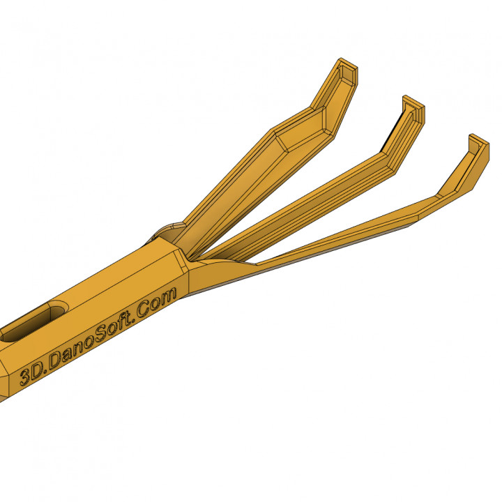 3D Printable Rake MK2 by Dan Ouellet