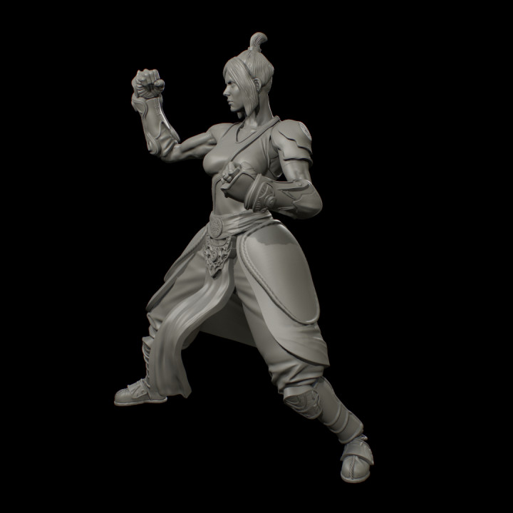 3D Printable Monk 75mm by Jeremy Smith