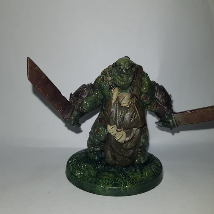 3D Print of Plague Ogres (pre-supported) by ArchThrone666