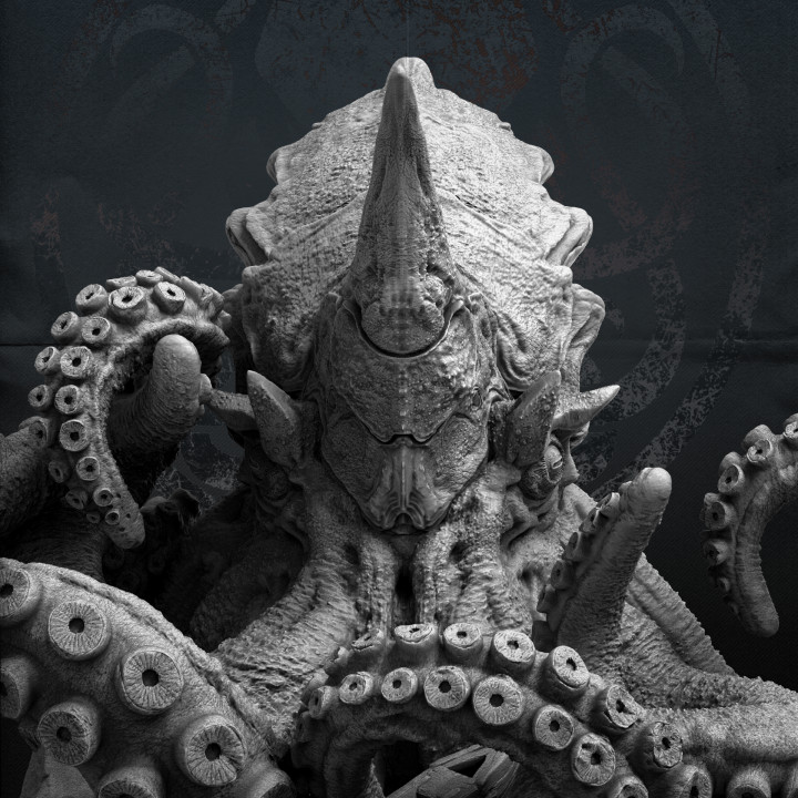 3D Printable The Kraken by Dungeon Master