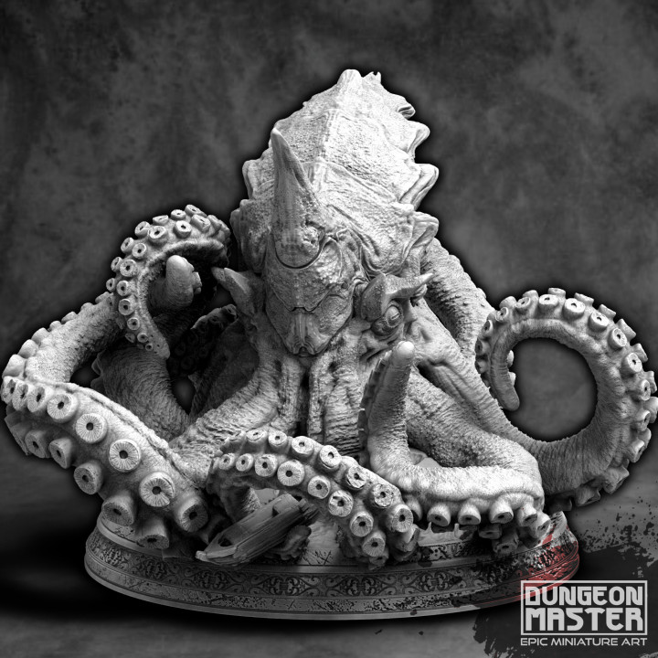 3D Printable The Kraken by Dungeon Master