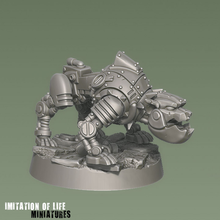 3D Printable Robodog 1 by Imitation of Life Miniatures