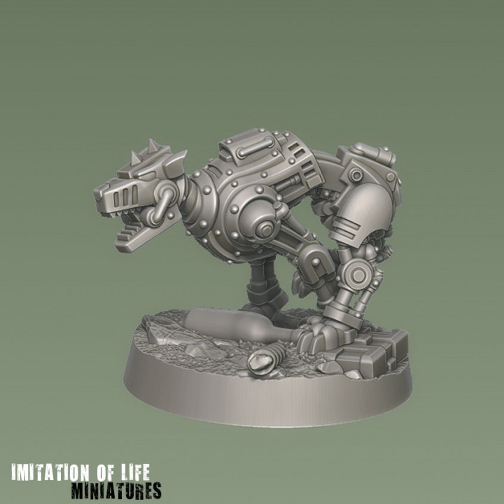 3D Printable Robodog 2 by Imitation of Life Miniatures
