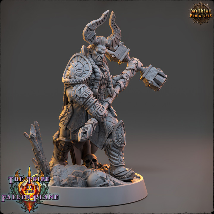 3D Printable Gorden Shadowcaster - The Tribe Of The Fallen Flame by ...