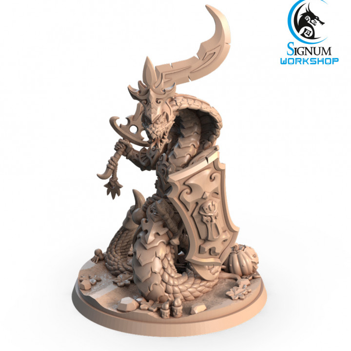 3D Printable Dastar, Champion of the Bronze Nest by Signum Workshop