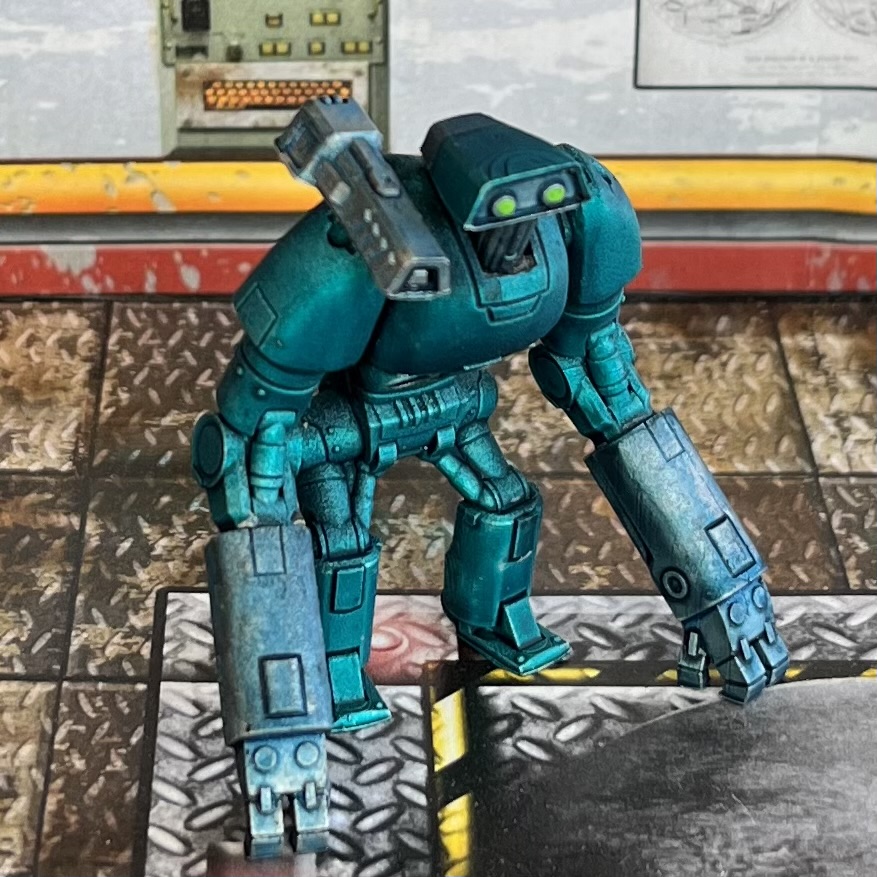 3D Printable Sci-fi "R-CEE" bot [Support-free] by Evan Carothers