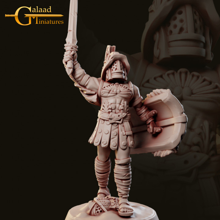 3D Printable Arena Fighters release - Victor by Galaad Miniatures