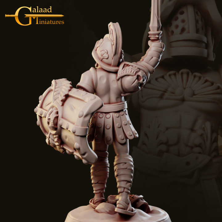 3D Printable Arena Fighters release - Victor by Galaad Miniatures