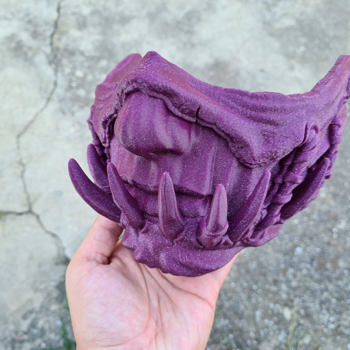 3D Printable Primal mask - single and multimaterial by Wekster