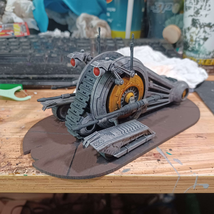 3D Print of Droid Persuading Tank by michaelgrudowski1