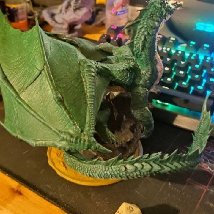 3D Print of Adult Brine Dragon by FuryTuna