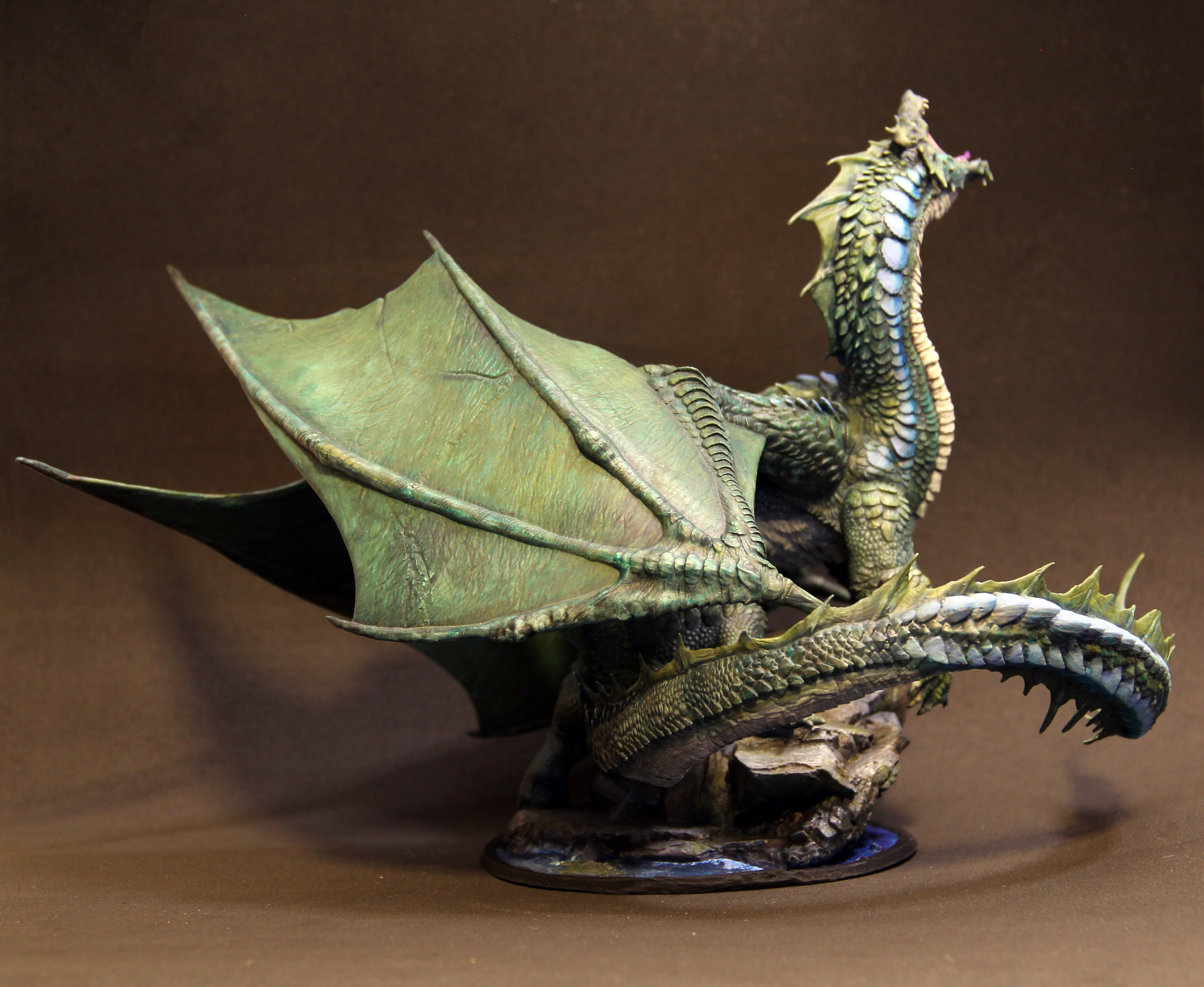 3D Printable Adult Brine Dragon by Rescale Miniatures
