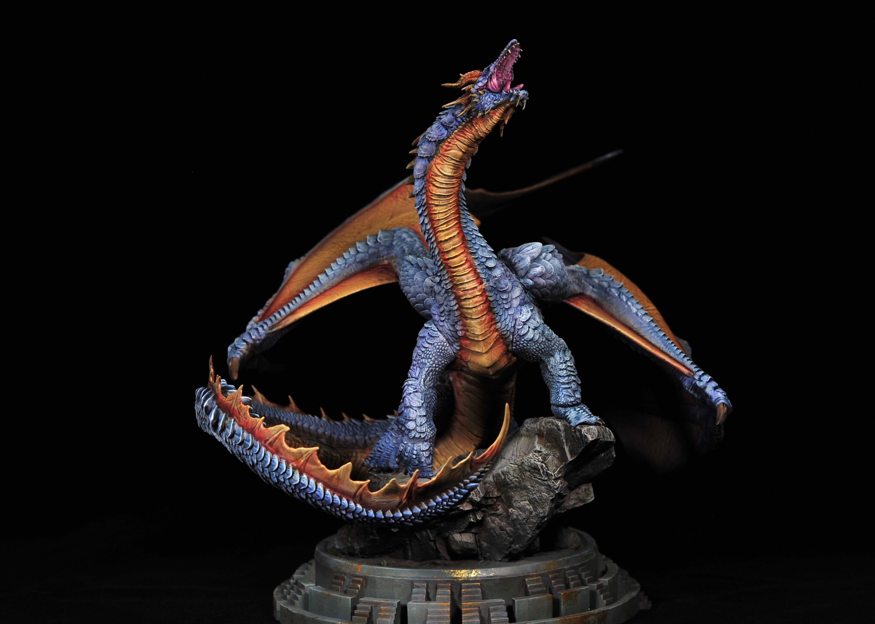 3D Printable Adult Brine Dragon by Rescale Miniatures