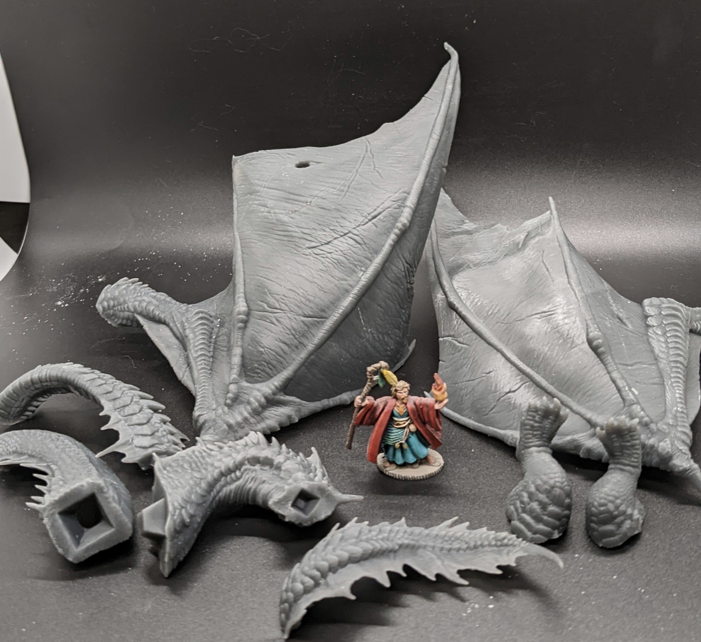 3D Printable Elder Brine Dragon by Rescale Miniatures
