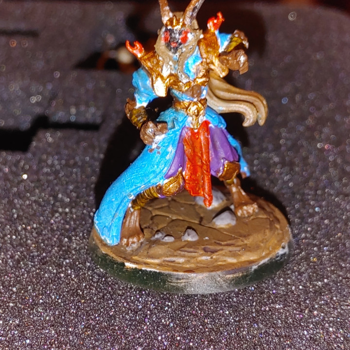 3D Print of Warriors and Warrens- Burrowmancer and Root Hulk by BlackBiblio