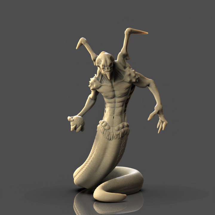 3D Printable VASUKI the NaGa Lord !! by 3DprintingRealms