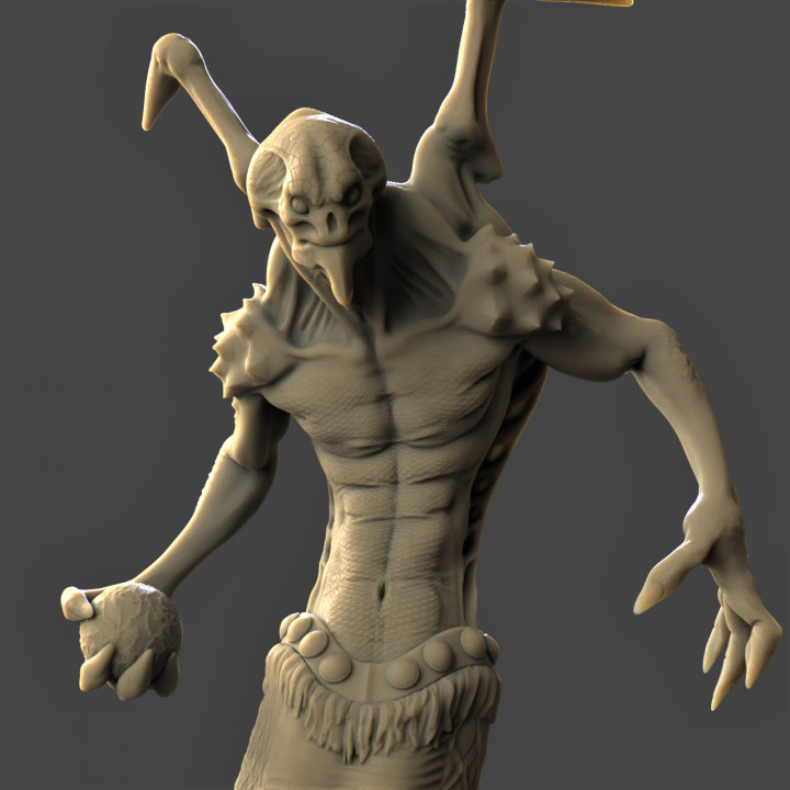3D Printable VASUKI the NaGa Lord !! by 3DprintingRealms