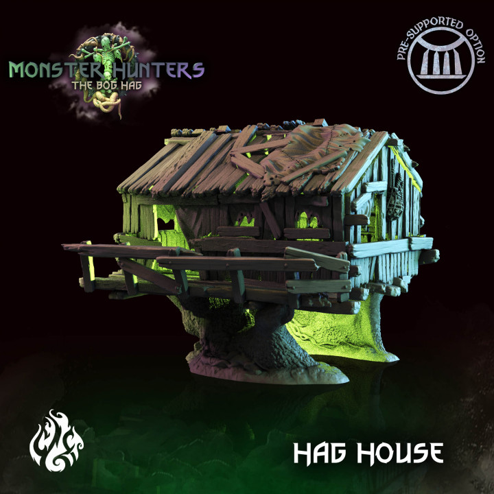 3D Printable Hag House by Crippled God Foundry