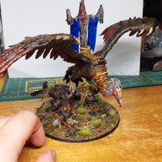 3D Printable Persian Orc Vulture support ready by Ghamak
