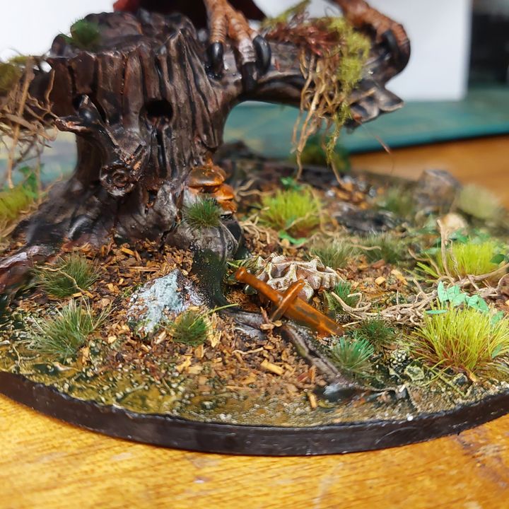 3D Print of Persian Orc Vulture support ready by kristianwasilewski