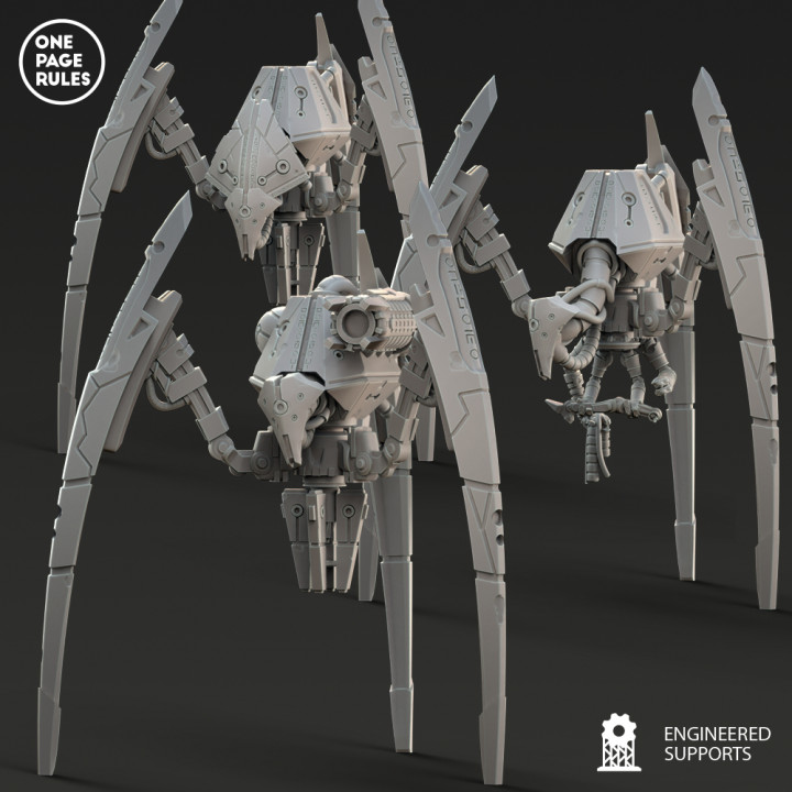 3D Printable Robot Legions - Release #5 by One Page Rules