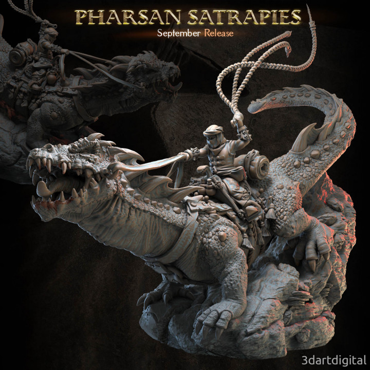 3D Printable 3dartdigital - September Release - Pharsan Satrapies by ...