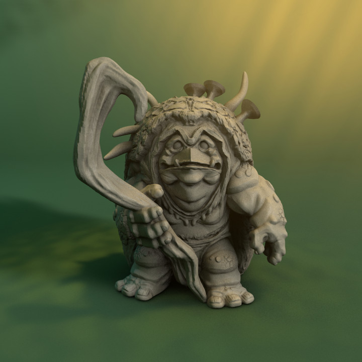 3D Printable Lichen Leshy by Lamppost Collective