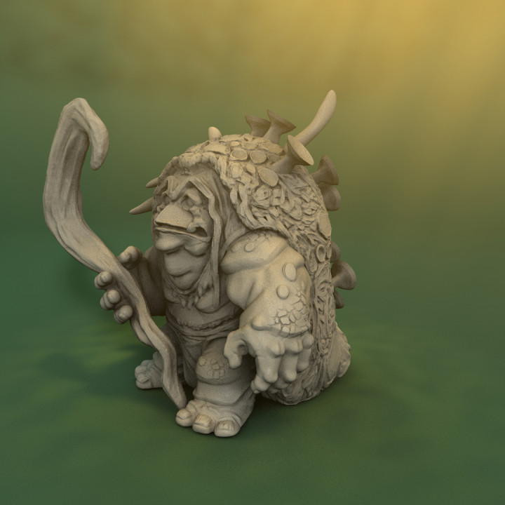 3D Printable Lichen Leshy by Lamppost Collective