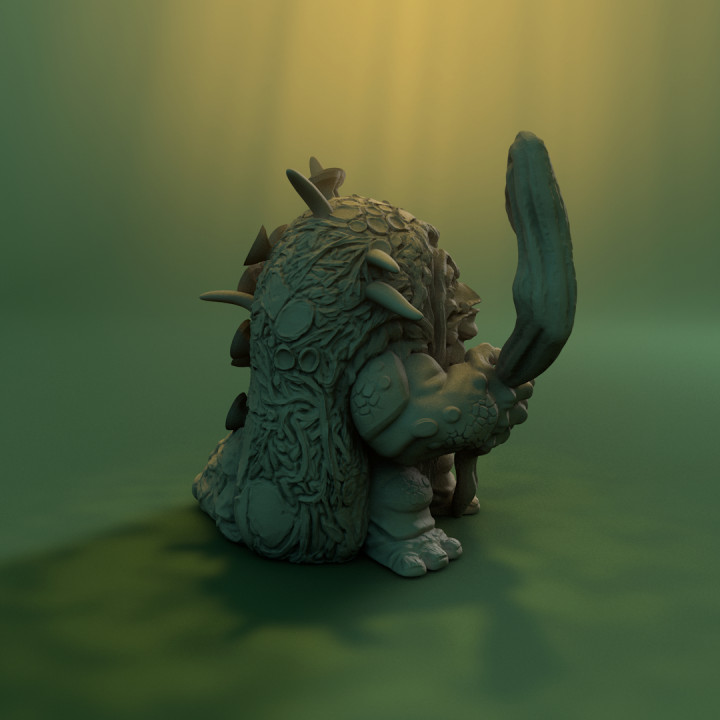 3D Printable Lichen Leshy by Lamppost Collective