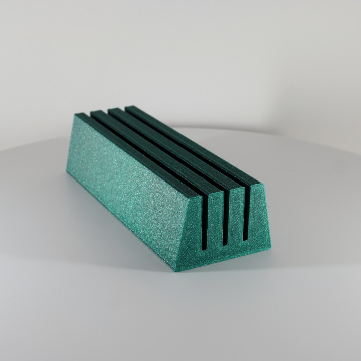 3D Printable Build Plate Storage Stand by Erwin Boxen