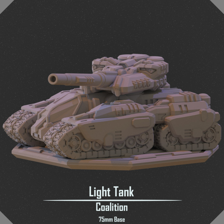 3D Printable Light Tank by Vesper Project