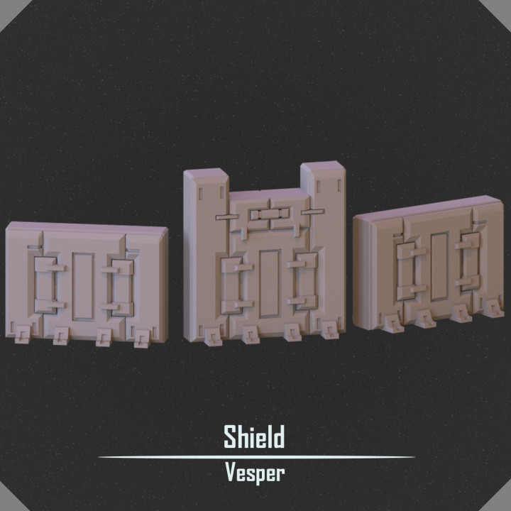 3D Printable Shield by Vesper Project