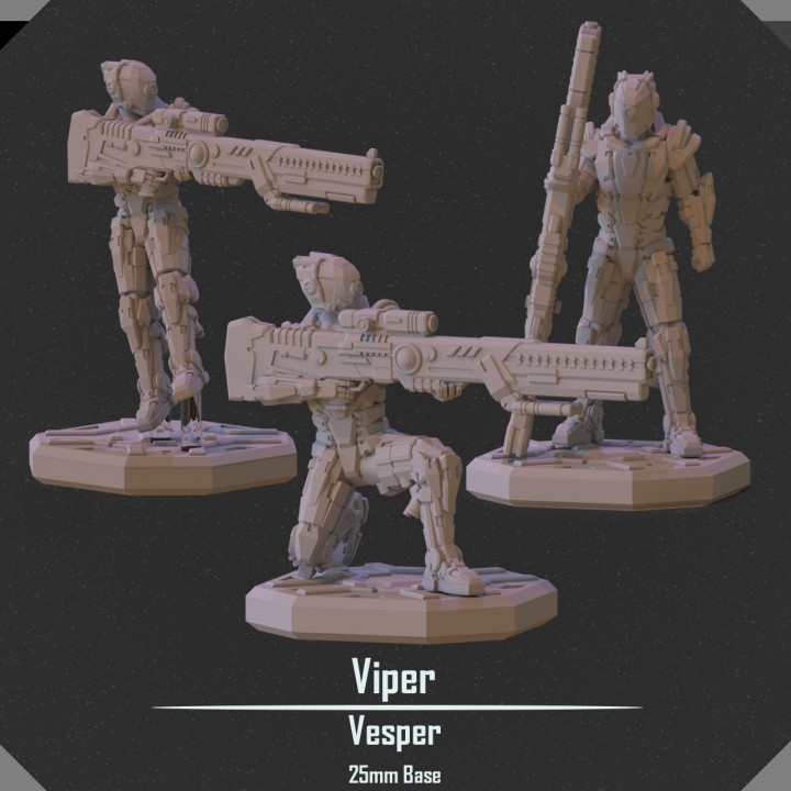 3D Printable Viper by Vesper Project
