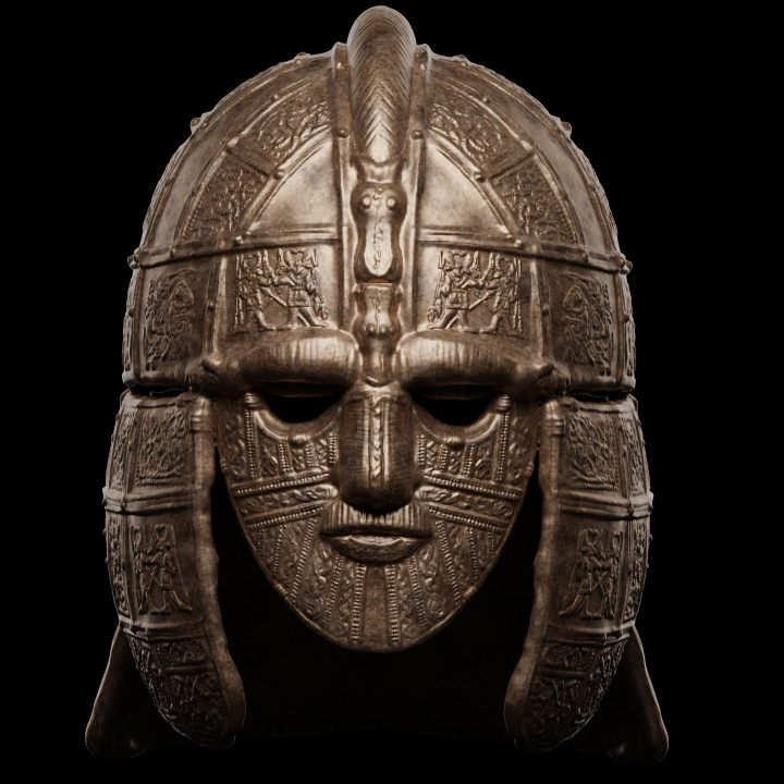 3D Printable Sutton Hoo Helmet by Scan The World
