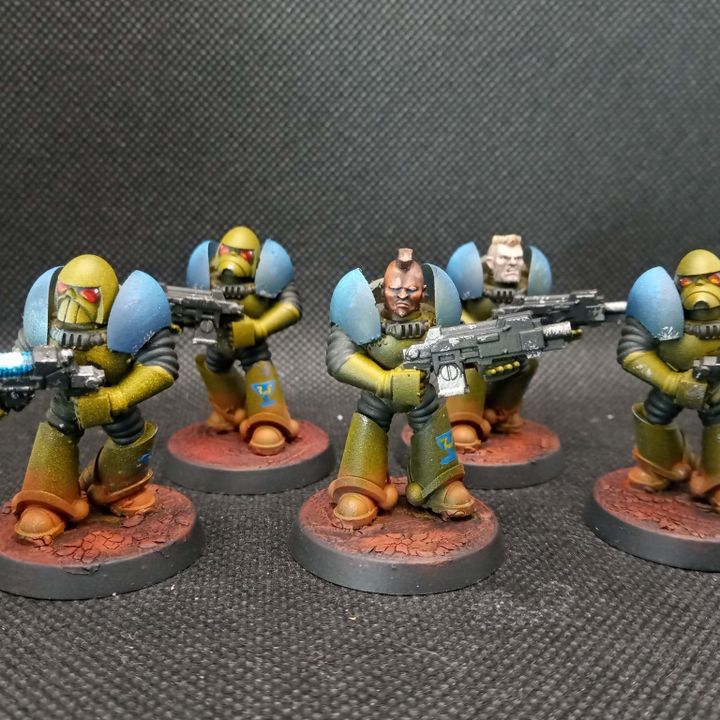 3D Print of Colonial Void Ranger Rifle Troopers by jeffscott2