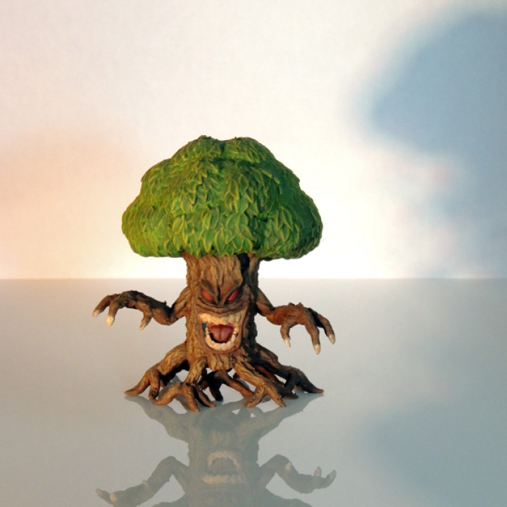 3D Print of Treevil - tree- 32mm - DnD by WRIGHTMEDIA