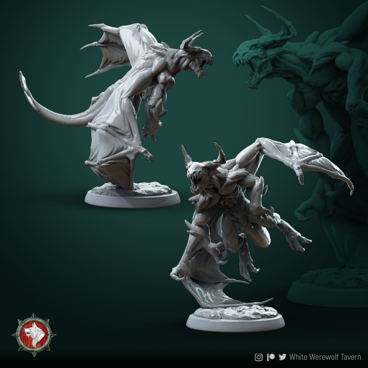 3D Printable 'Legion of Devils' September 2021 release 21 STL's ...