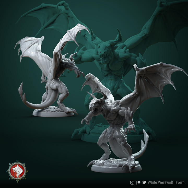 3D Printable 'Legion of Devils' September 2021 release 21 STL's ...