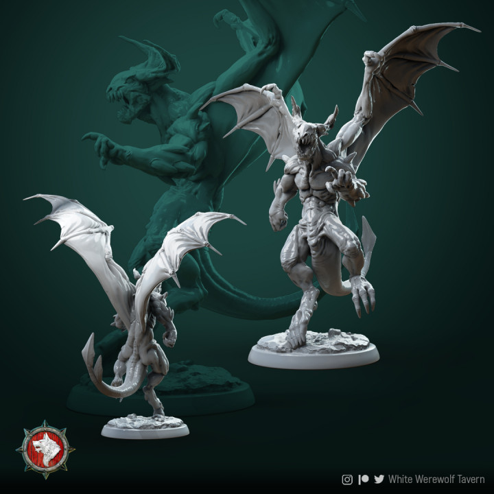 3D Printable 'Legion of Devils' September 2021 release 21 STL's ...