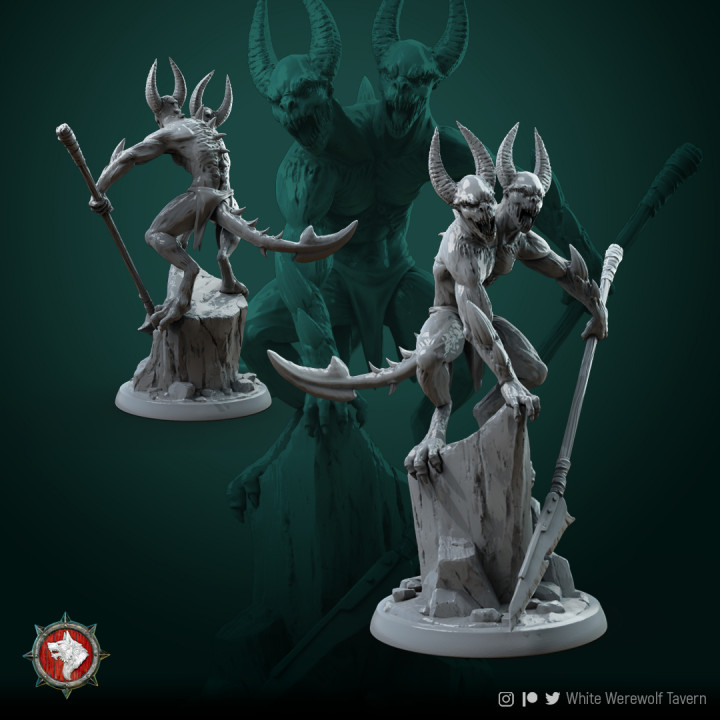 3D Printable 'Legion of Devils' September 2021 release 21 STL's ...