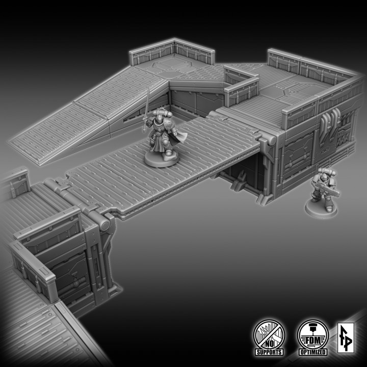 3D Printable Platform System by Forbidden Prints