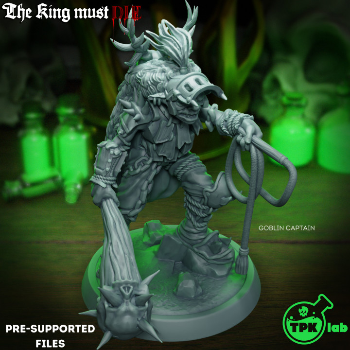 3D Printable Goblin Captain by TPK Lab
