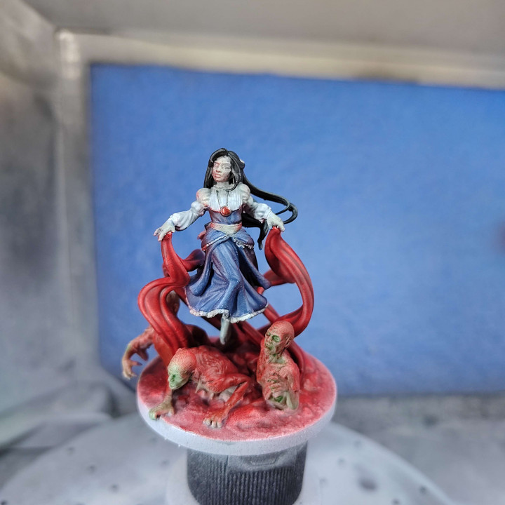 3D Print of Ethel Reenus Ghost Girl - Presupported by stuffedrock