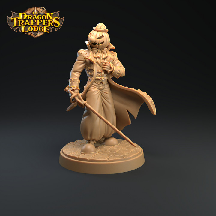 3D Printable Jakob Grimsky | Headless Horseman - Presupported by The ...