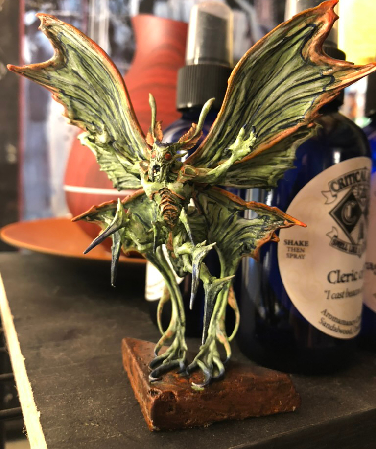 3D Printable Moth Warrior by Mini Monster Mayhem