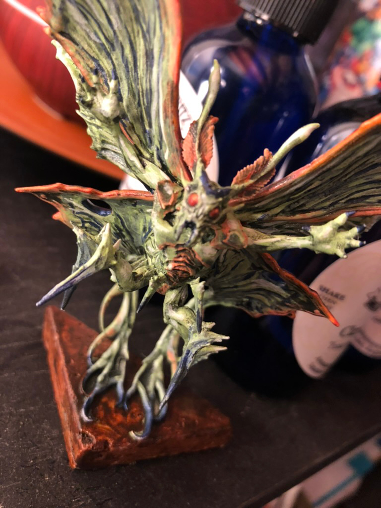 3D Printable Moth Warrior by Mini Monster Mayhem