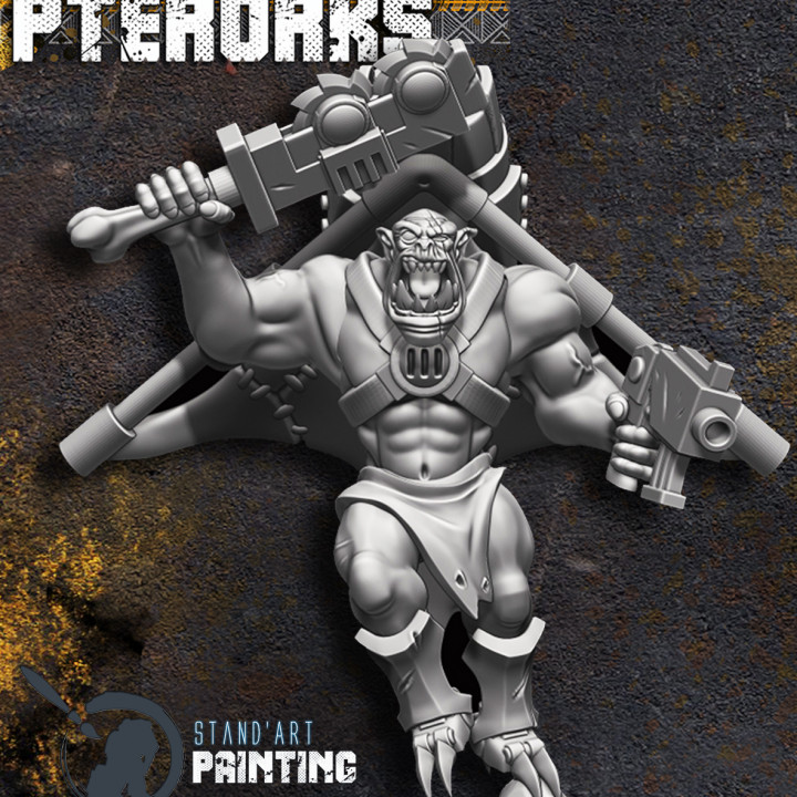 3D Printable Pter'Orks by Stand'Art Painting