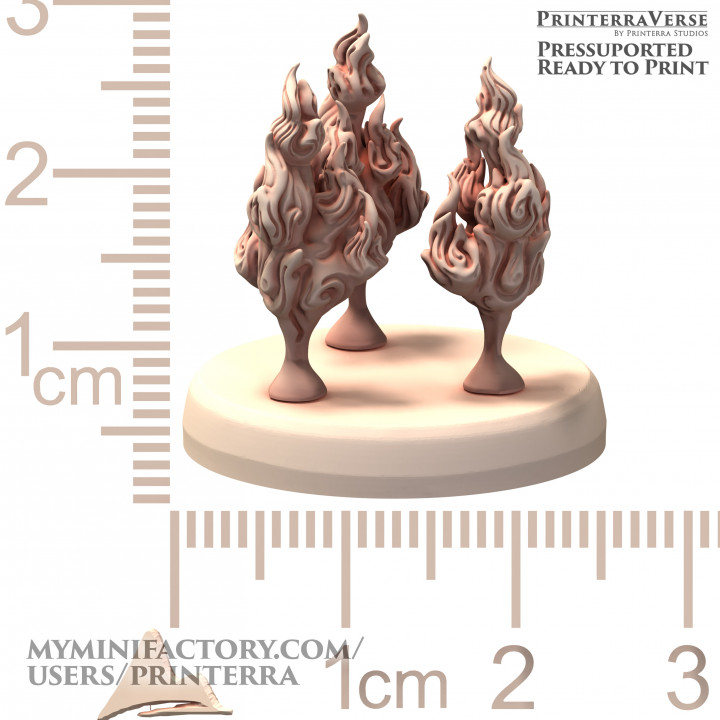 3D Printable 003 JAPAN Youkai Fireball Ghost Onibi by Printerra Studios