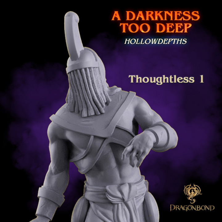 3D Printable Thoughtless (3 models included) by Draco Studios