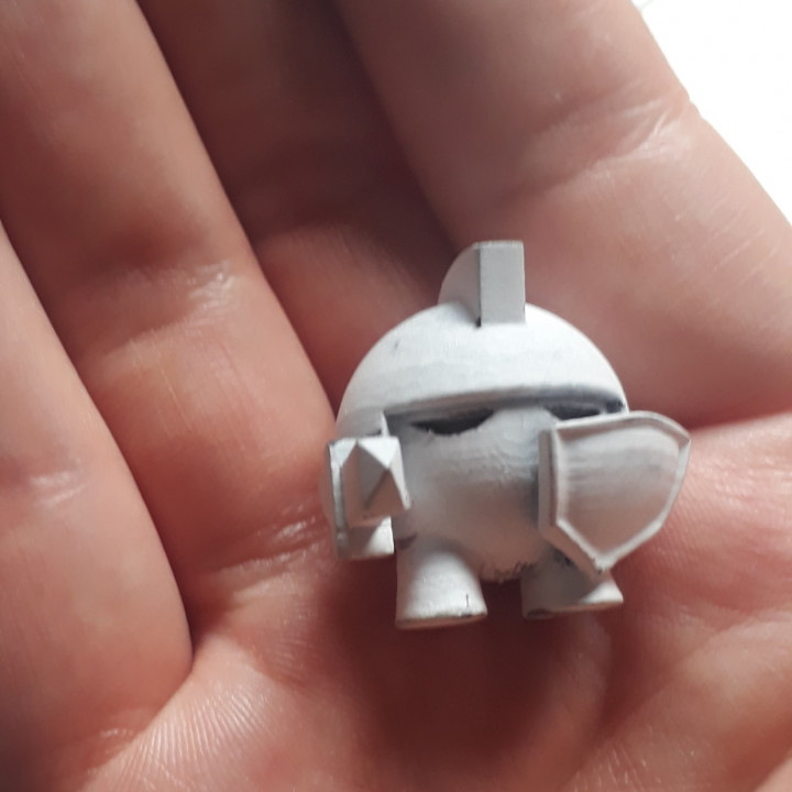 3D Printable Little Spartan by Ari